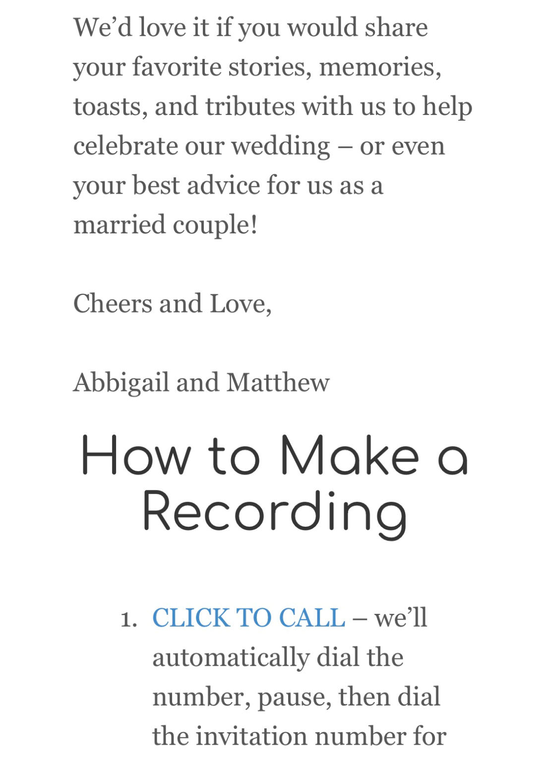 Audio Guest Book – Toasts & Tributes from Family & Friends - LifeOnRecord