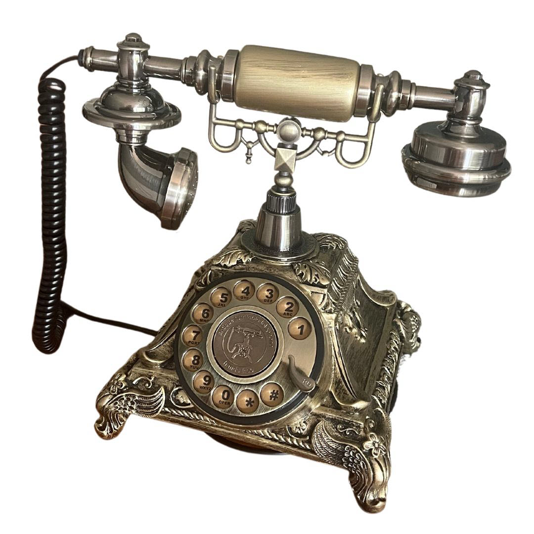 1940s-Silver-Rotary-Phone-1 - LifeOnRecord